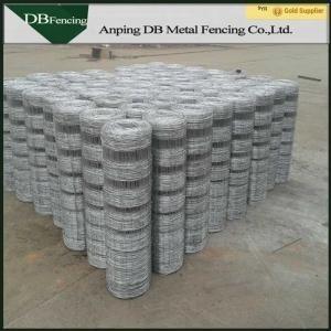 China High Tensile Farm Hinge Joint Field Fence With Hot Dipped Galvanized Treatment for sale