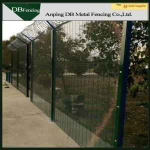 China Anti - Corrosion Steel Welded Wire Fence , Highway Weld Mesh Security Fencing for sale