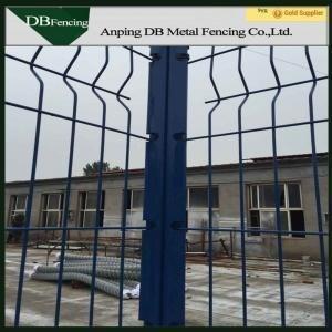China Anti - Corrosion 3D Steel Welded Wire Fence Galvanized / PVC Coated Treatment for sale
