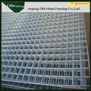 China Galvanized / Powder Coated Wire Mesh Fence Gate No Climb For Protective for sale