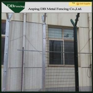 China Weatherproof Steel Wire Welded Wire Fence For Residential Building / Sports Field for sale