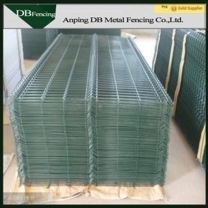 China PVC Coated Steel 3D Curved Wire Fencing For Area Protection And Isolation for sale