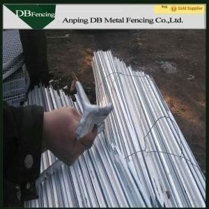 China Black Painted Y Shaped 1500mm Star Pickets Post For Fencing High Strength for sale