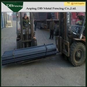 China Pre Galvanized Square Steel Pipe Fence Post Star Picket Antirust Rot Proof for sale