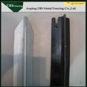 China Hot Dipped Galvanised Star Pickets , Steel Garden Fence Posts Australian Style for sale