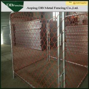 China Movable Temporary Chain Link Fence For Traffic Control And Crowd Control for sale