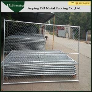 China Security 6'X12' Steel Chain Link Fence , Temporary Construction Fencing for sale