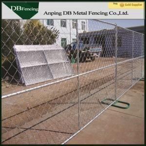 China Steel Temporary Site Fence Panels , Chain Link Mesh Fence For Garden / Farm for sale