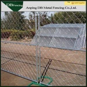China 6ft X 12ft Chain Link Temporary Barricade Fence For Gatherings / Sports Playground for sale