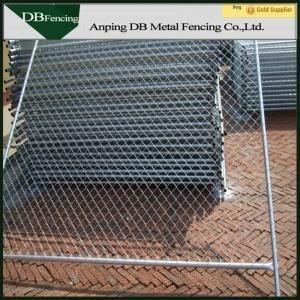 China 6'X12' Outdoor Temporary Chain Link Fence For Building Site / Swimming Pools for sale