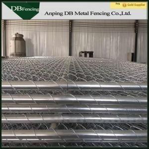 China Portable Chain Link Temporary Fencing Panels 6'X10' Removable Easy Installation for sale