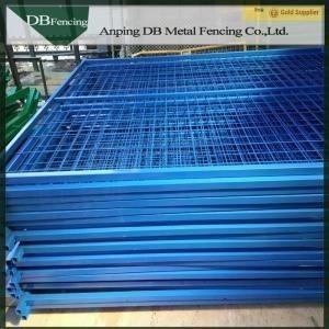 China 6x10feet Canada Standard Powder Coated Temporary Fence/Construction Tem Fence Panel for sale