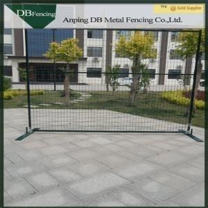 China 9.5 ft lenth 25mm RHS tube frame pipe Canada temporary fence for sale