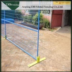 China Carbon Steel Canada Temporary Fence , Outdoor Temporary Security Fencing for sale