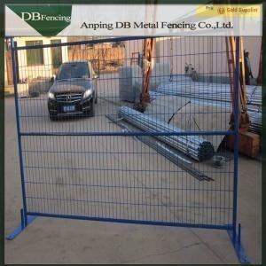 China Multi Colored Temporary Yard Fence / Building Site Fencing Canada Standard for sale