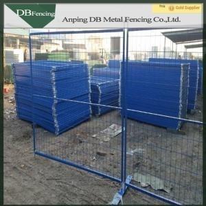 China Powder Coated Temporary Garden Fencing Corrosion Resisting For Crowd Control for sale