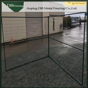 China 6'X10' Powder Coated Portable Temporary Barrier Fence For Events Canada Standard for sale