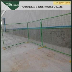 China Powder coated portable canada 6x10 temporary fence panel for sale