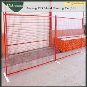China Low Carbon Steel Canada Temporary Fence Panels , Temporary Backyard Fencing for sale