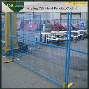 China Steel Wire Temporary Construction Site Fence Panels , Temp Security Fencing for sale