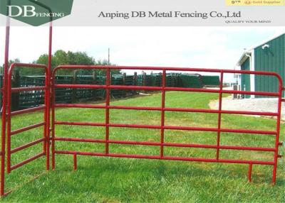 China 5 X 12 Livestock Corral Fence Panels , Horse / Sheep / Pig Portable Animal Fencing for sale