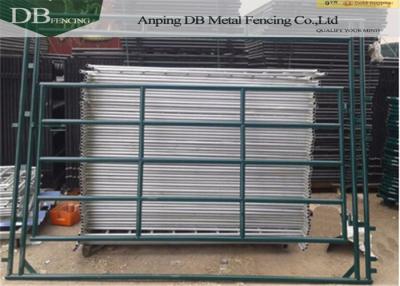 China 5′ X 96″ Portable Livestock Pens Livestock Panels With Rounded Corners And Legs for sale