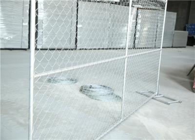 China Carbon Steel Temporary Chain Link Fence 6ft X 8ft 6ft X 10ft 8ft X 10ft 8ft X 12ft Size for sale