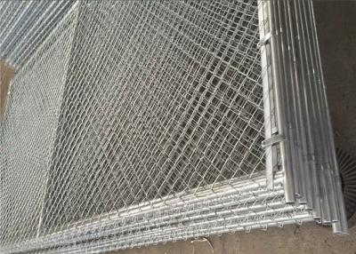 China Portable Construction Freestanding Chain Link Fence Panels ASTM A392-06 Standards for sale