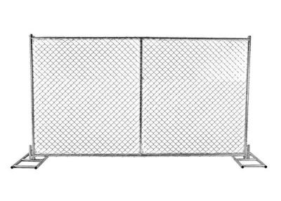 China Security Temporary Chain Link Panel Fence For Construction Corrosion Resistance for sale