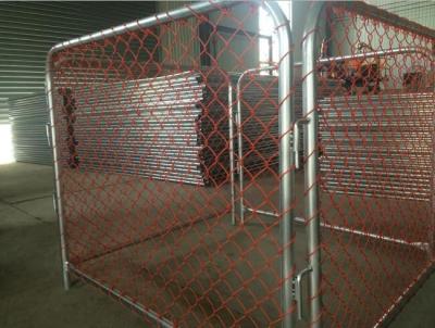 China Temporary Chain Link Fence Panels Galvanized Or PVC Coated Anti - Climb for sale