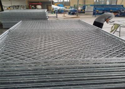 China Hot Dipped Galvanized 6ft X 10ft Temporary Chain Link Fence With Frame O.D. 1.25'' for sale