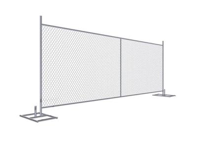 China Temporary Chain Link panel fencing providing a sturdy and reliable fence 9 gauge, 11 gauge and 11.5 gauge for sale