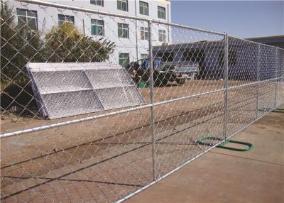China Temporary Chain Link Panel Fence Free Standing With 6 Feet Height for sale