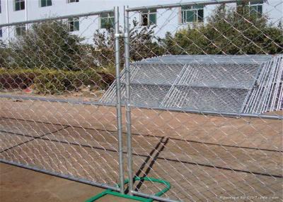 China Professional Temporary Chain Link Fence Galvanized Wire ISO9001 CE Listed for sale