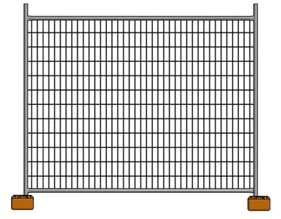 China Outdoor Portable Residential Australian Temporary Fencing 2.1x2.4m Movable for sale
