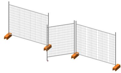 China Residential Hot Dipped Galvanised Temporary Yard Fence for sale