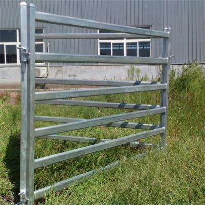 China 2.1m X 1.8m Corral Fence Panels Welded Portable Metal Livestock Panels Cattle for sale