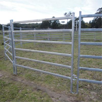 China 6ft Height Galvanized Round Pen Corral Fence Panels For Cattle & Horse for sale