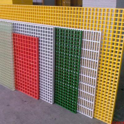 China Fiberglass Stair Treads FRP Grating In Chemical Plants Operating Platform for sale