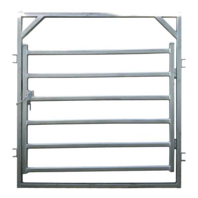 China Painting Finish Cattle Gate 2.25 X 2.2m Corral Fence Panels for sale