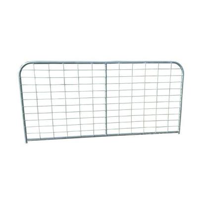 China Hot Dip Galvanized HDG 42 Microns Mesh Farm Gates for sale