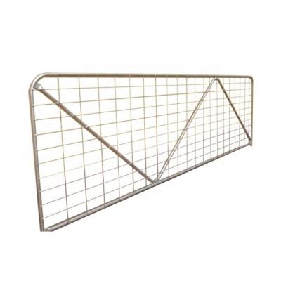 China 4mm Wire Diameter Livestock Galvanised Farm Gates for sale