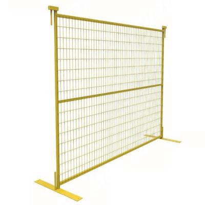 China Powder Coated 6ft X 10ft Removable Yard Fence for sale