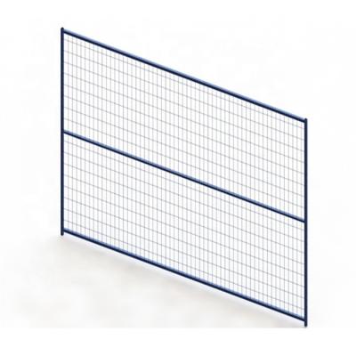 China 6ft X 9ft Frame Tube 30mm PVC Coated Temporary Yard Fence for sale