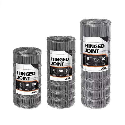 China Galvanised 0.9m Roll Grassland Net Hinge Joint Fence for sale