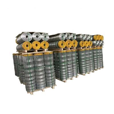 China Animal Feeding Carbon Steel 200M Woven Field Fence for sale