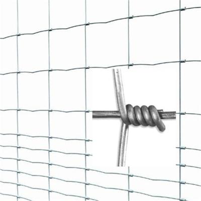 China Anti Impact Galvanized 0.9 X 100m 2mm Wire Hinge Joint Fencing for sale