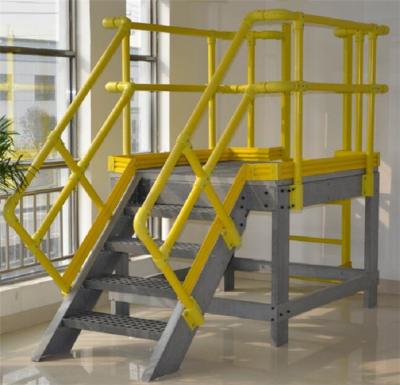 China Flame Retardant 25mm Walkway Anti Slip Frp Moulded Grating for sale