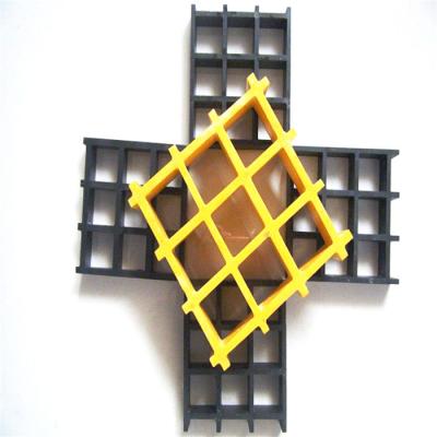 China 1524X4000mm Gritted Thick 38mm Fiberglass Grating Panels for sale