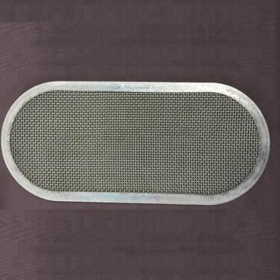 China Thick 2.0mm Enfolded Edge SS304 Filter Wire Mesh Disc for sale